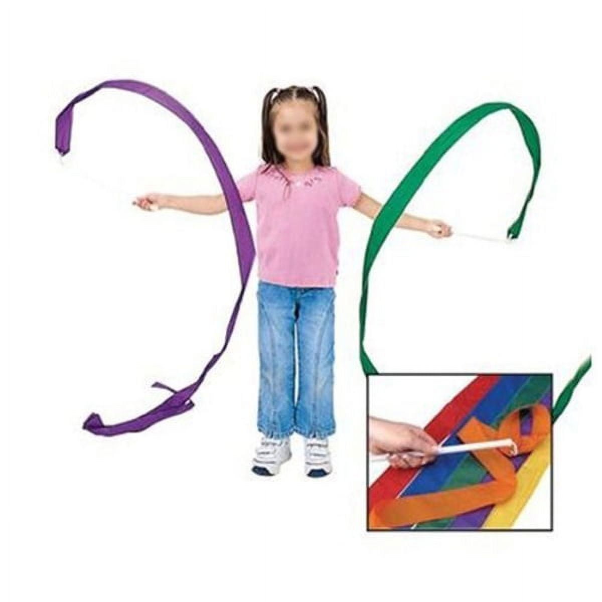 FRCOLOR Twirling Rhythmic Gymnastics Ribbons Performance Child ...