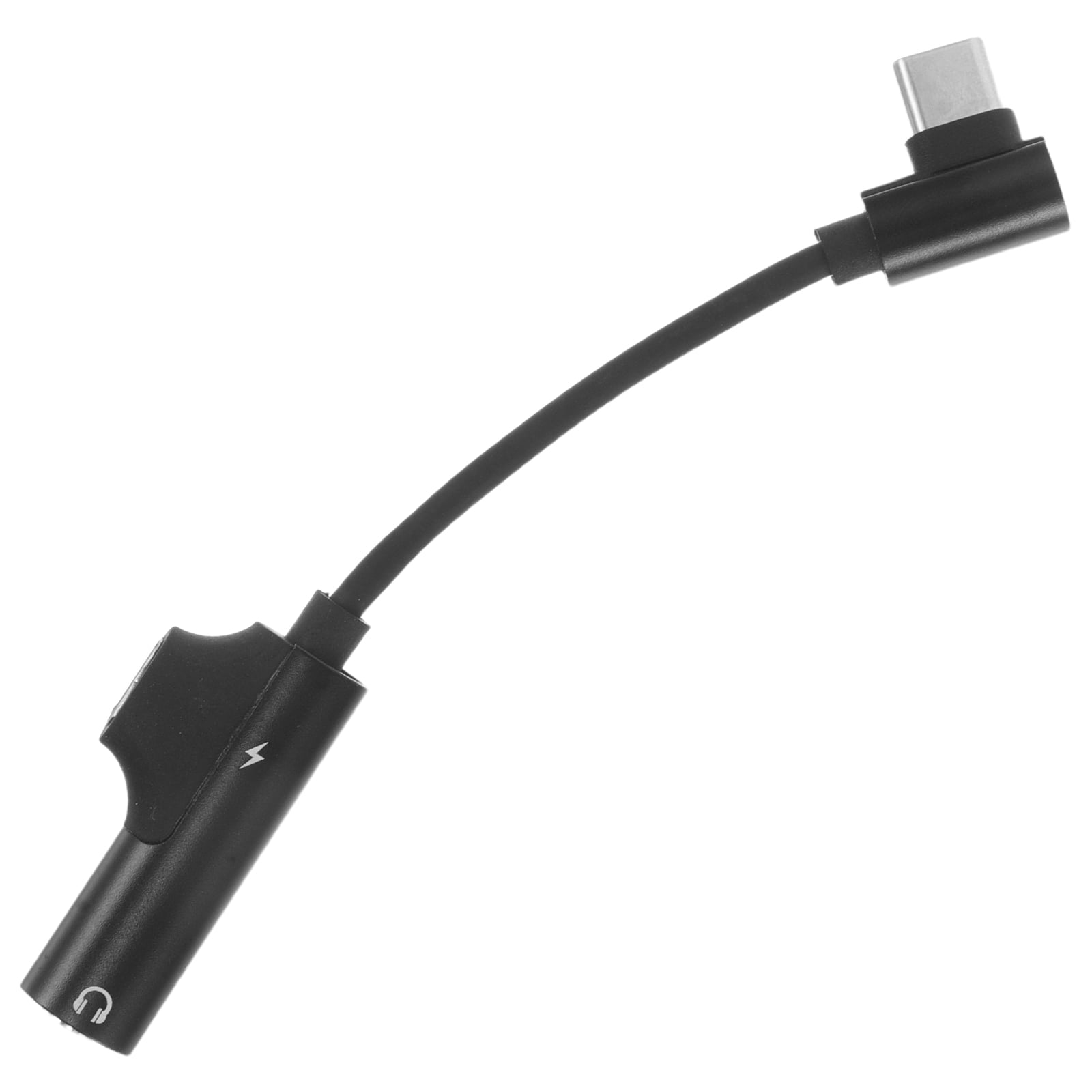 FRCOLOR Type-C to 3.5mm Audio Adapter with Charging Port Dual Headphone ...