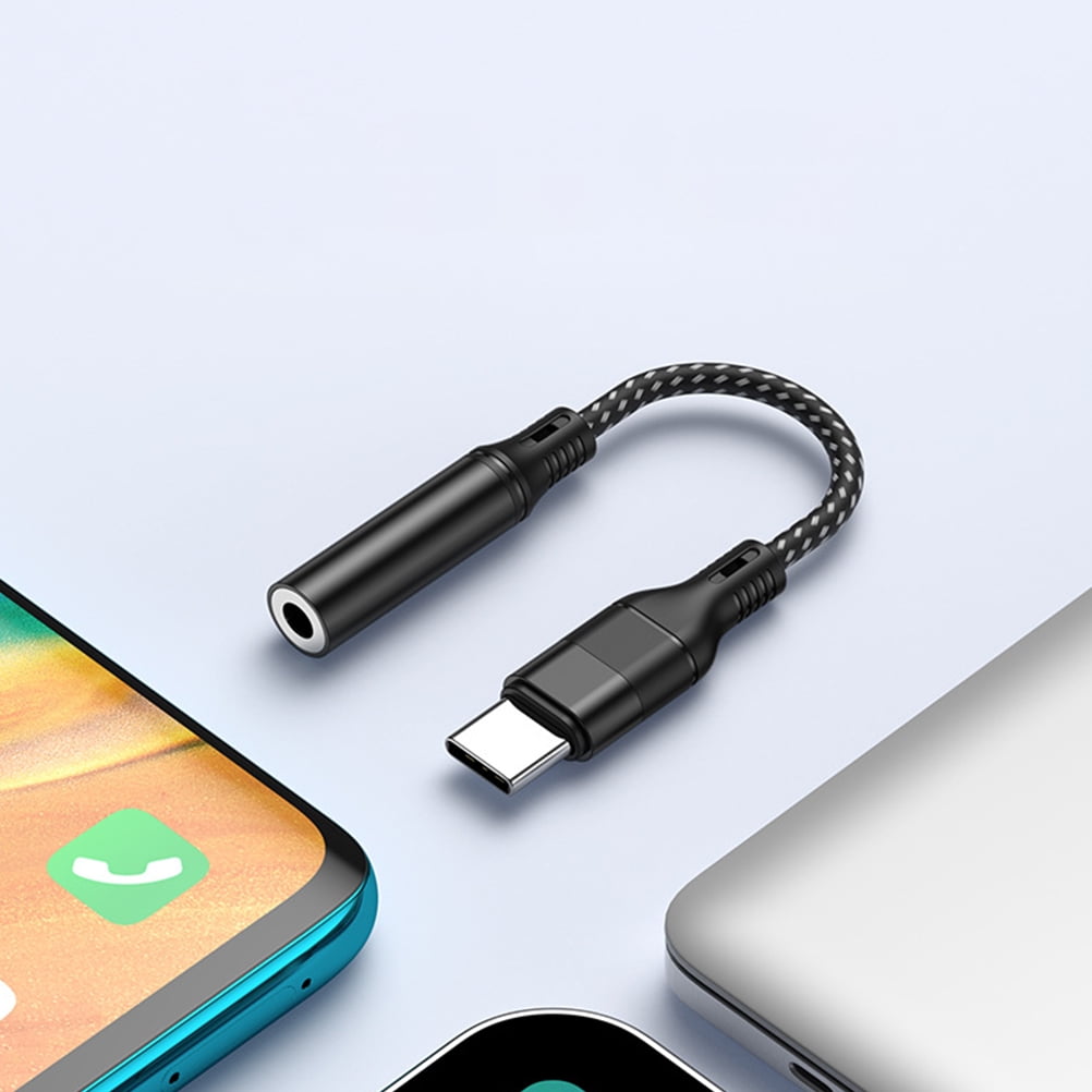 FRCOLOR USB C Headphone Adapter USB C To Aux Adapter USB Audio Interface Accessory - Walmart.com