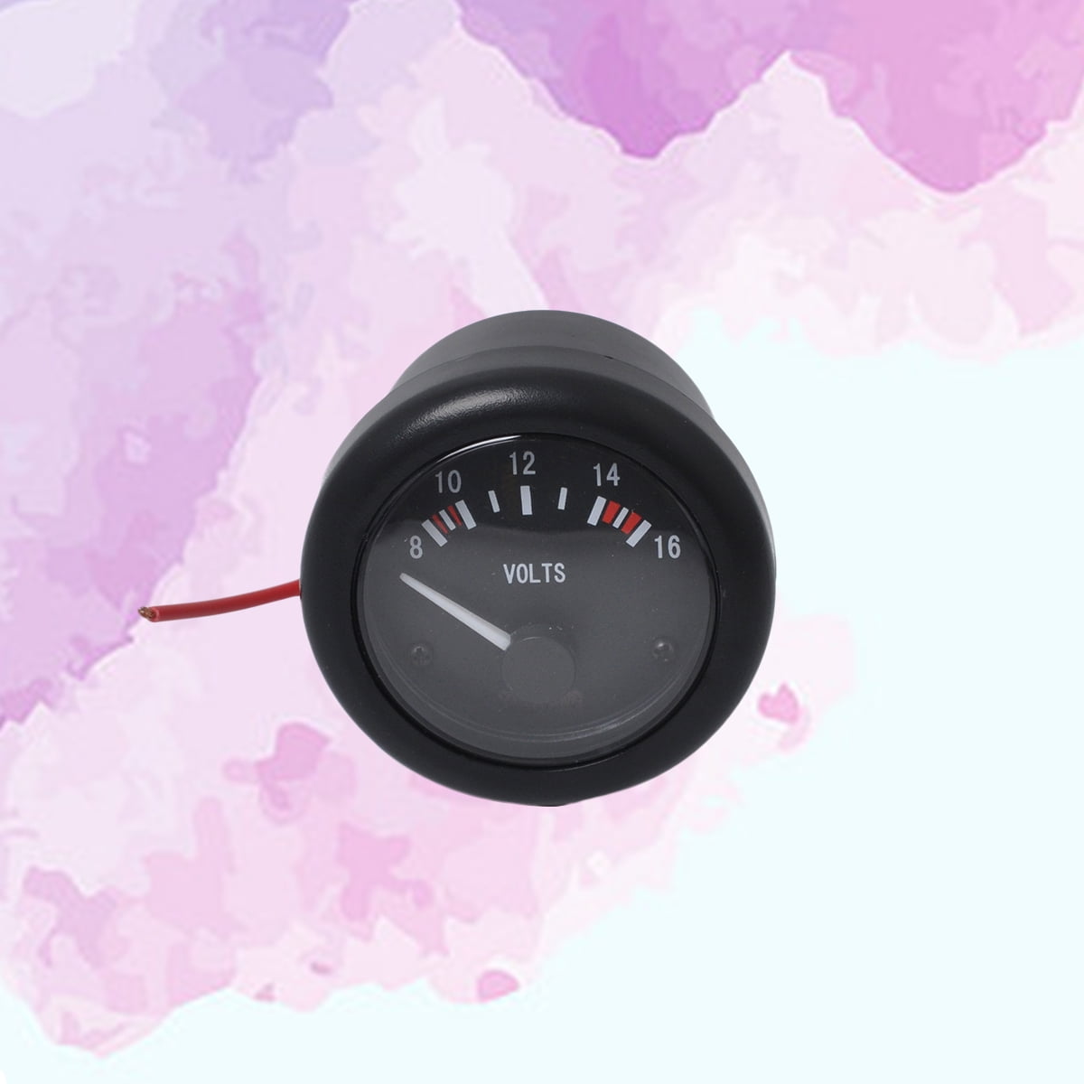 FRCOLOR Universal 12V 52mm Marine Voltmeter LED Backlight Waterproof ...