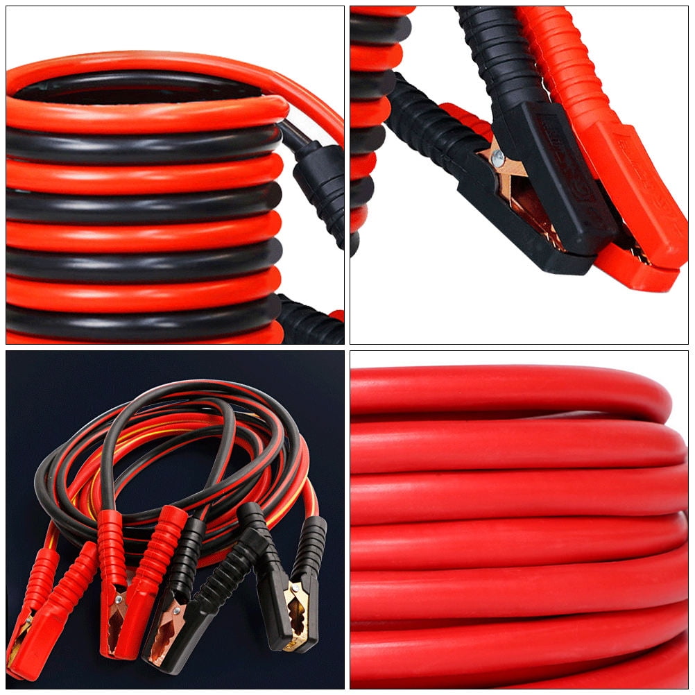 FRCOLOR Useful Jumper Cables for Car with Heavy Duty Construction and ...