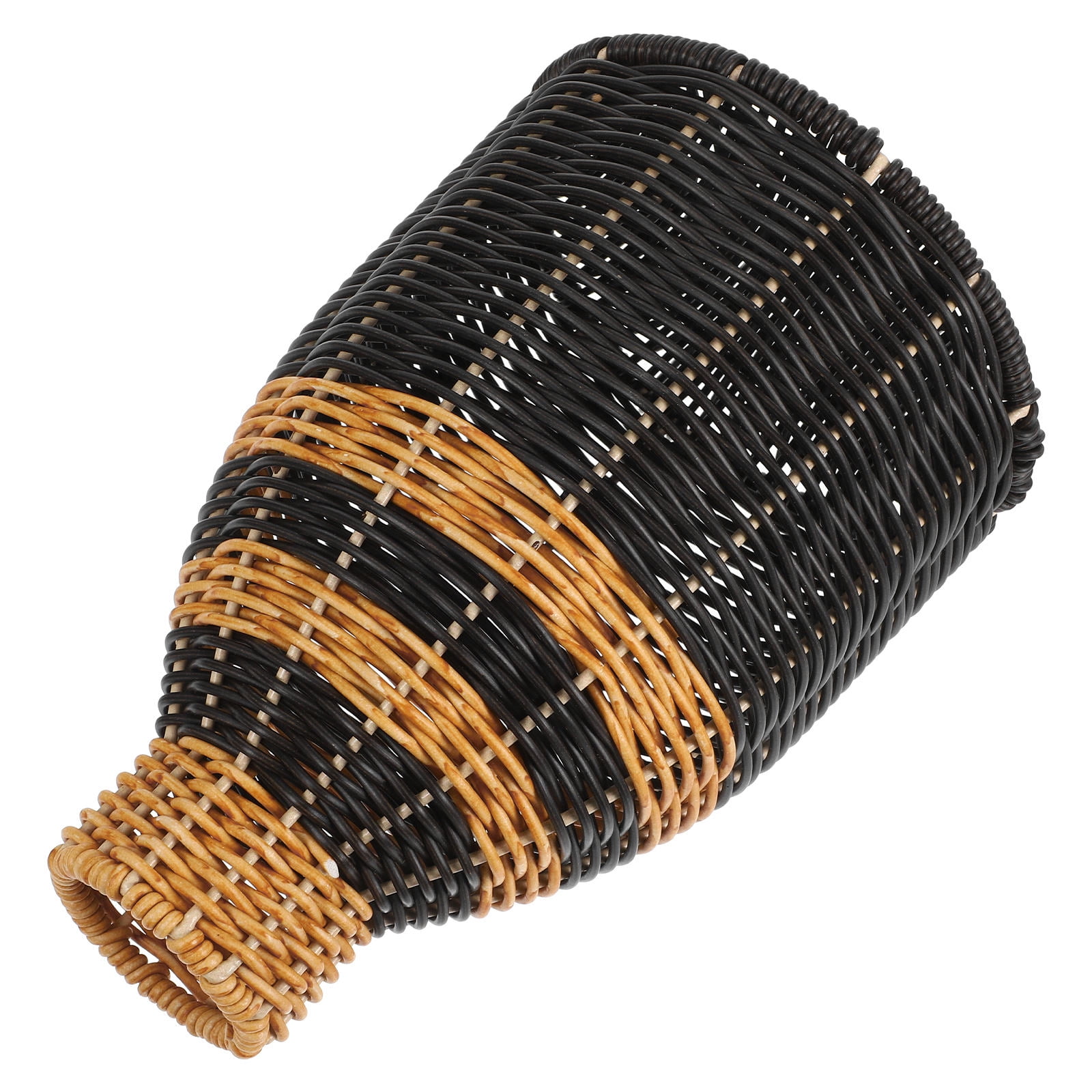 FRCOLOR Vase Plastic Rattan Woven Vase Weaving Vase Floral Art Vase ...