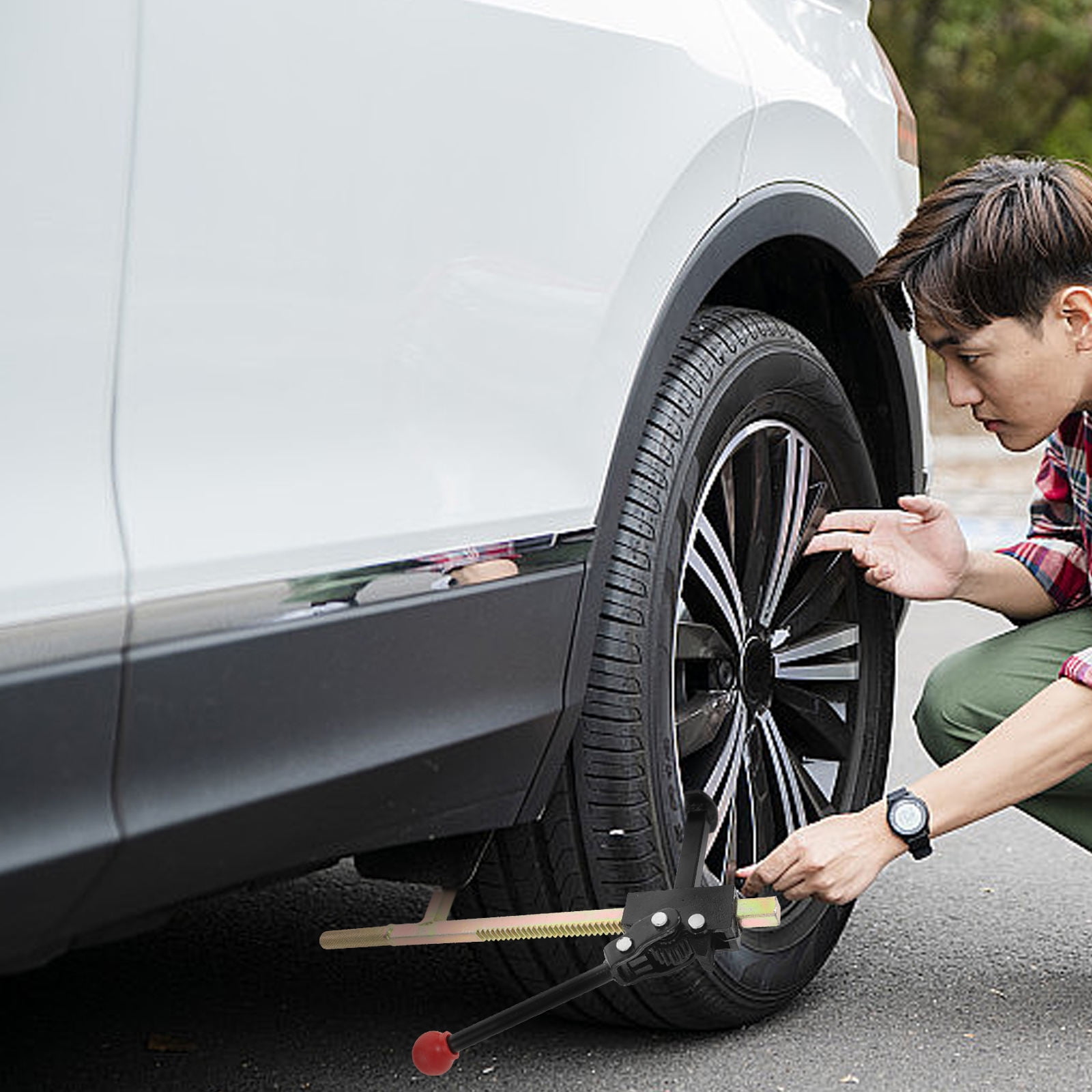 FRCOLOR Versatile Manual Tire Expander Tool Portable Wheel Hand ...