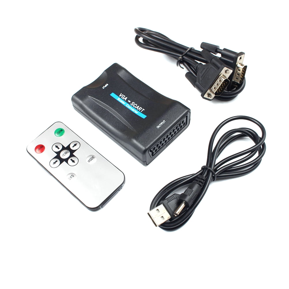 FRCOLOR Vga Adapter Thin Converter Family Computer Sharing - Walmart.com