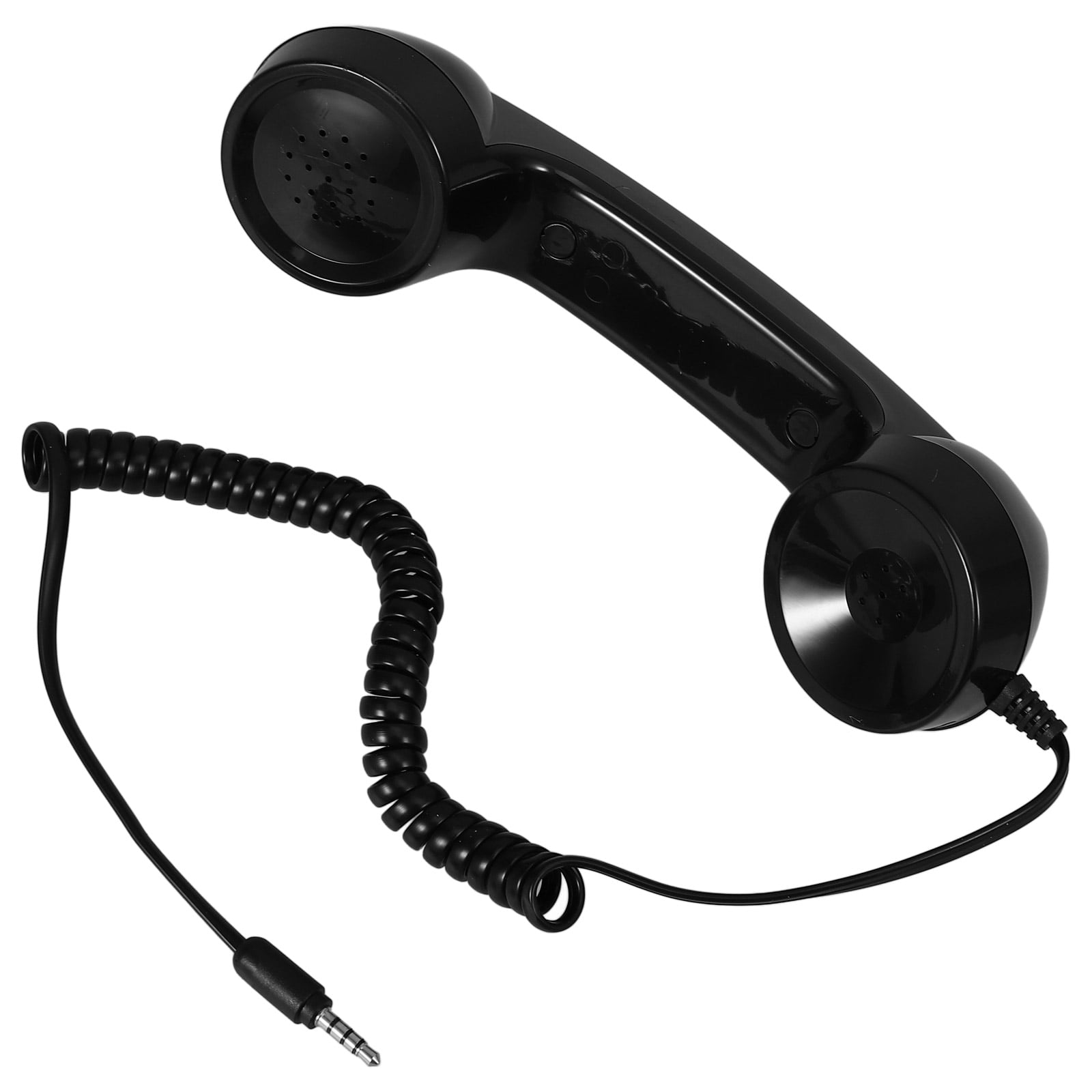 FRCOLOR Vintage Handset Old Fashioned Universal Analog Elderly Black ...