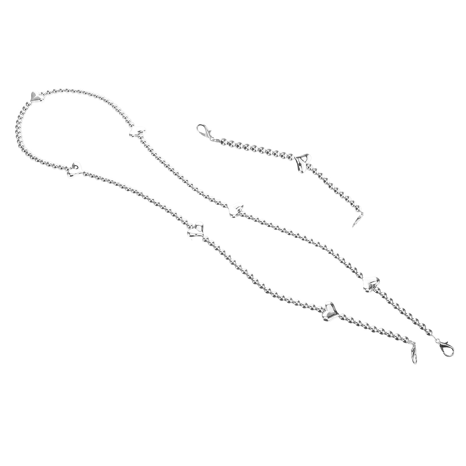 FRCOLOR Voice Amplifier Heart Chain Shoulder Strap Phone Lanyard Clip ...