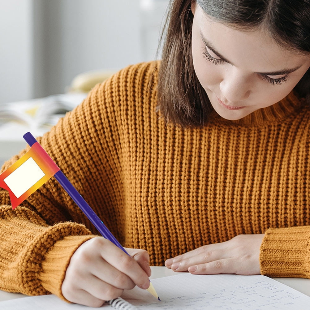 FRCOLOR WORGEOUS 24 Sheet Self Adhesive Cable Labels Multi Color Cord ...