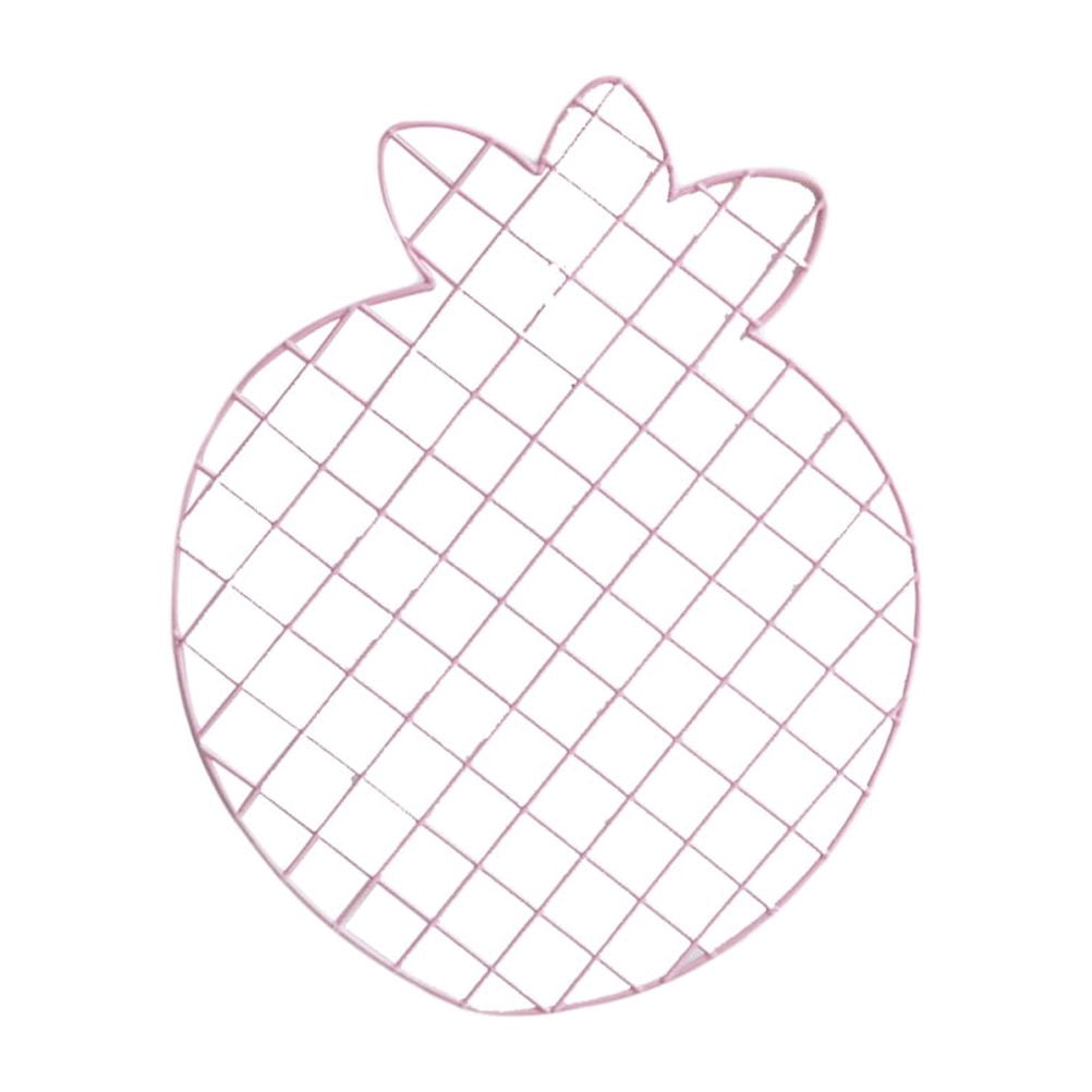 FRCOLOR Wall Display Pineapple Grid Picture DIY Photo Frame Pink ...