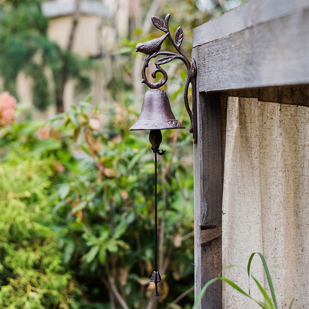 FRCOLOR Wall Hanging Doorbell Decorative Birds Doorbell Vintage ...