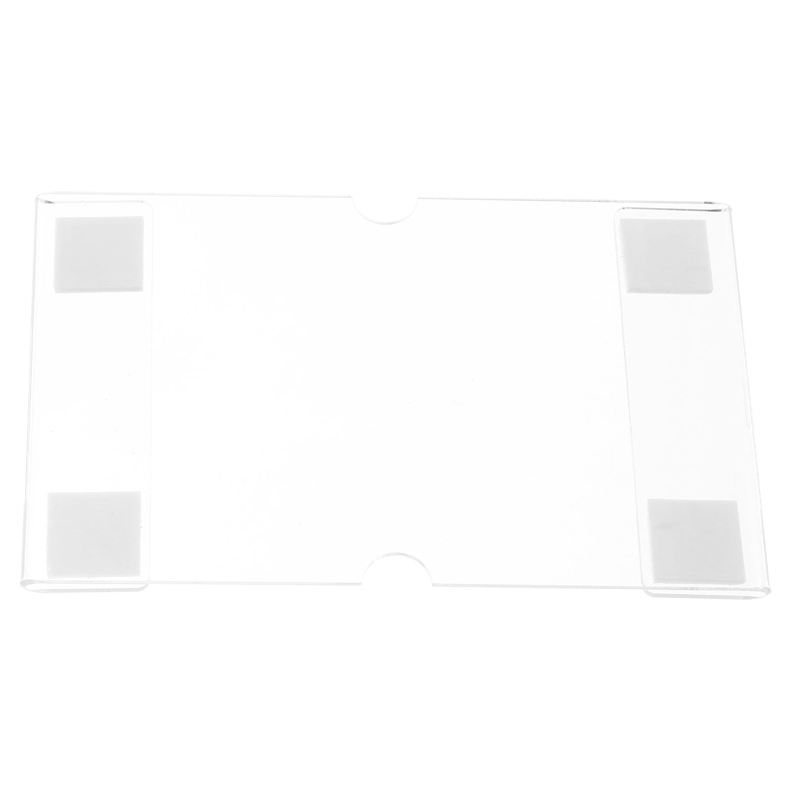 FRCOLOR Wall Mount Acrylic Sign Holder 6x4 Inch Wall Signs Photo Menu ...