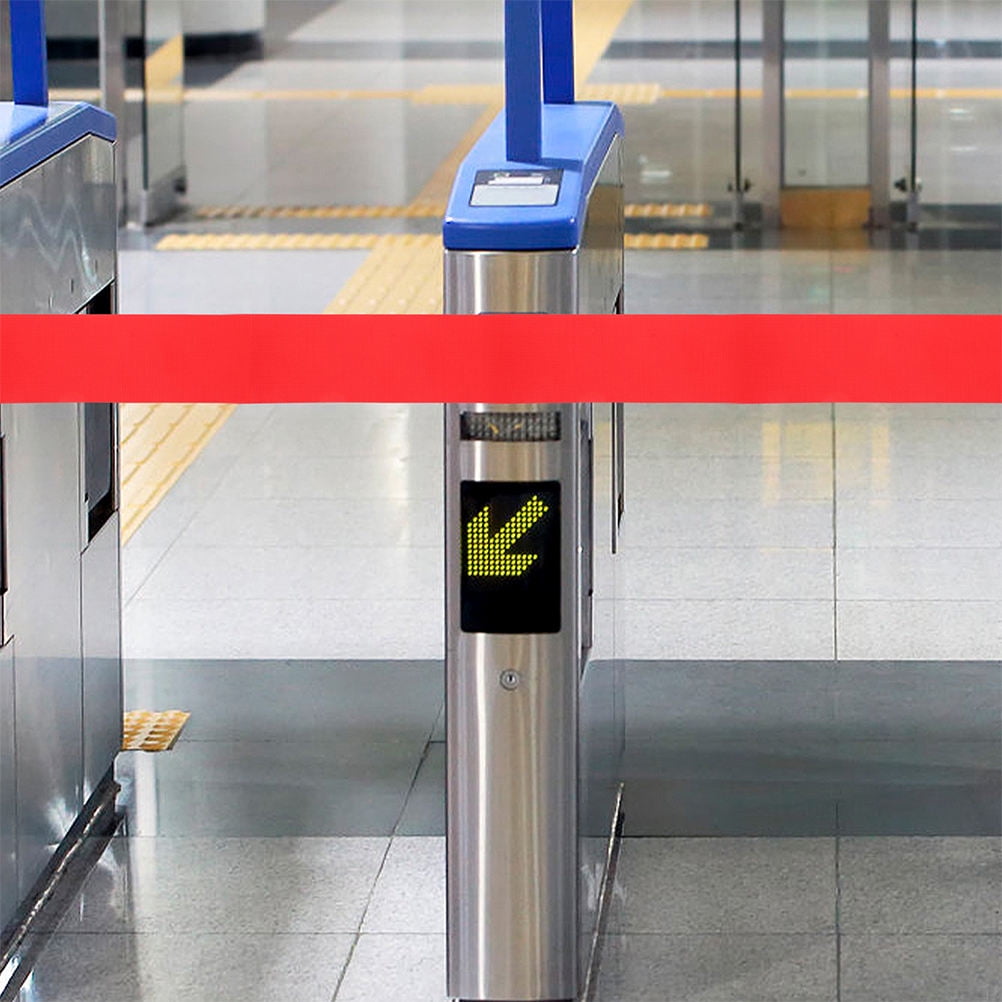 FRCOLOR Wall Mounted Crowd Control Barrier Belt Retractable Belt ...