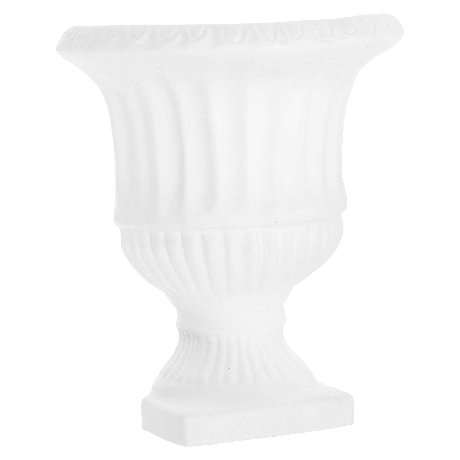 Vintage Wall Vase Retro Floral Decor for Home in White Plaster ...