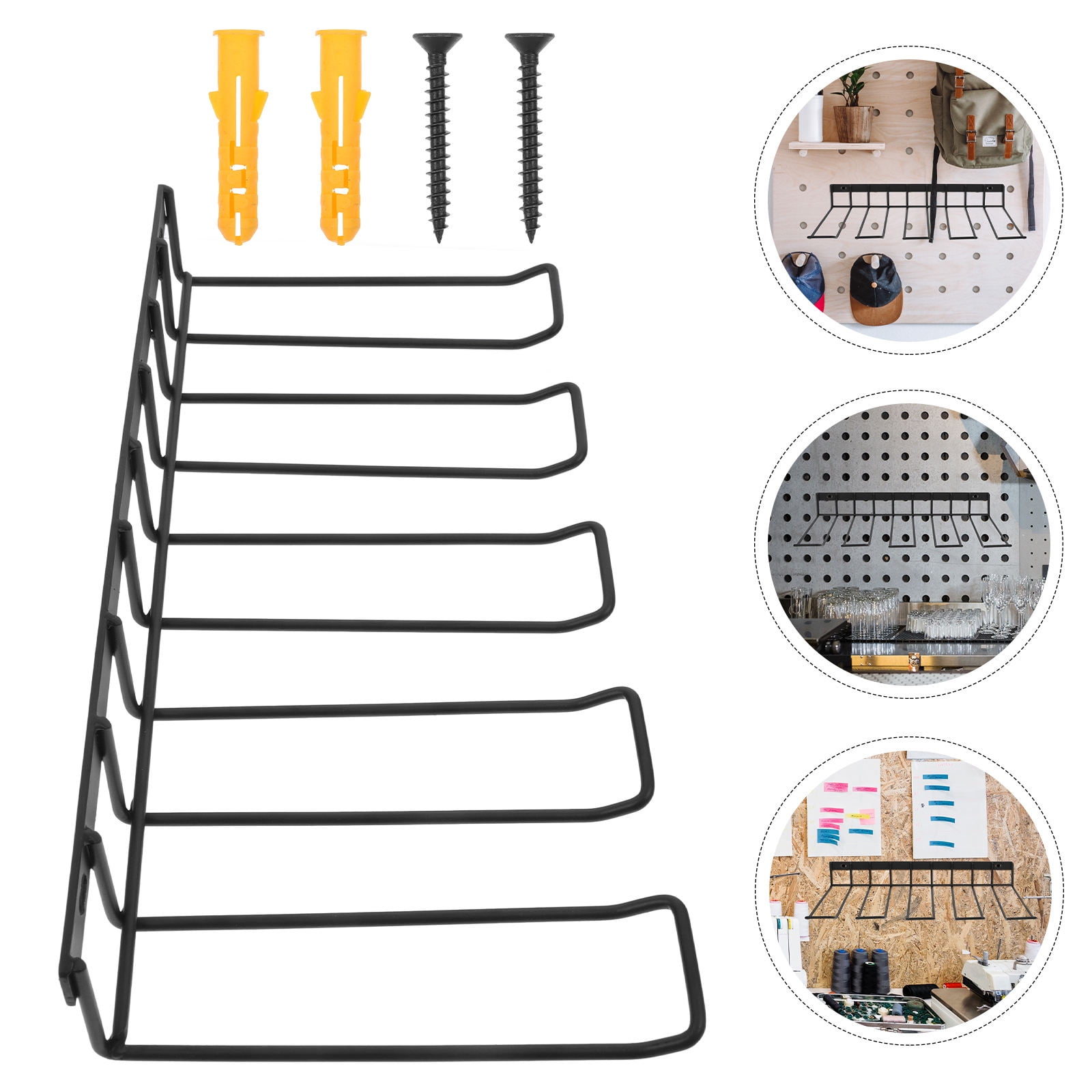 FRCOLOR Wall-Mounted Power Tool Storage Holder Heavy Duty Power Tool ...