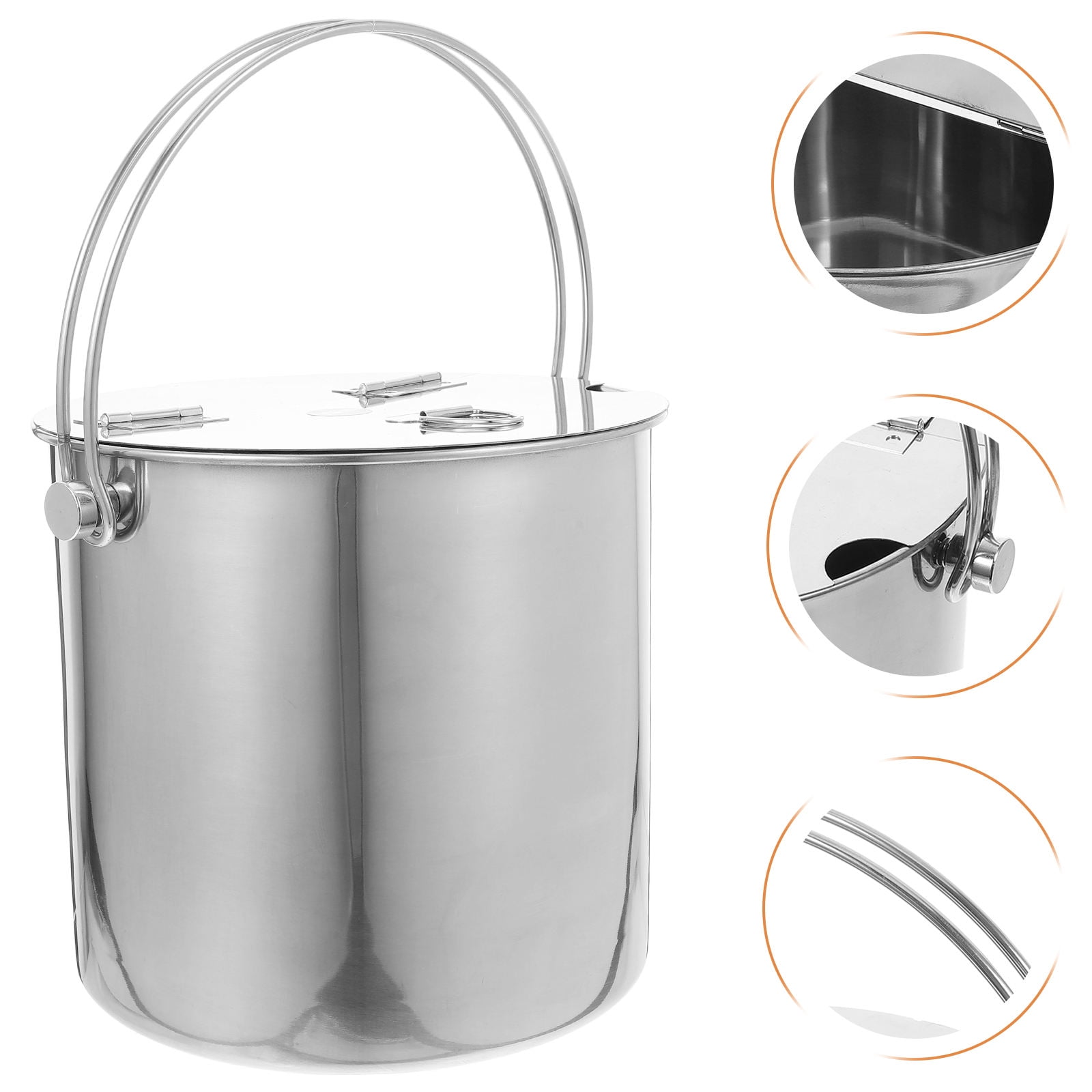 FRCOLOR Water Bucket Bar Ice Storage Bucket Ice Storage Bucket ...