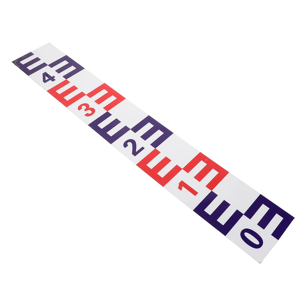 FRCOLOR Water Gauge Measuring Sticker Self-adhesive Water Level ...