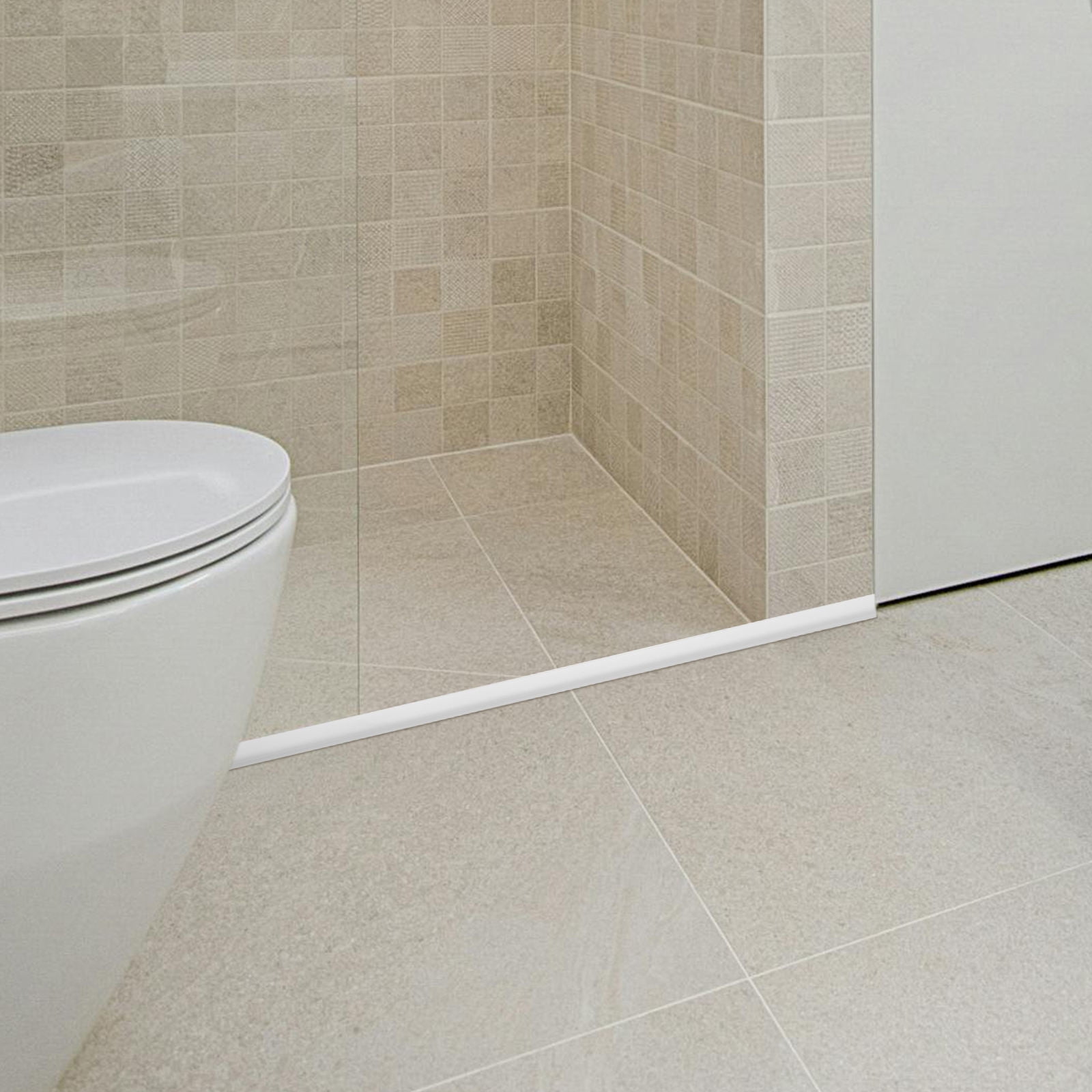 FRCOLOR Water Separation Strip Bathroom Adhesive Water Baffle Indoor ...