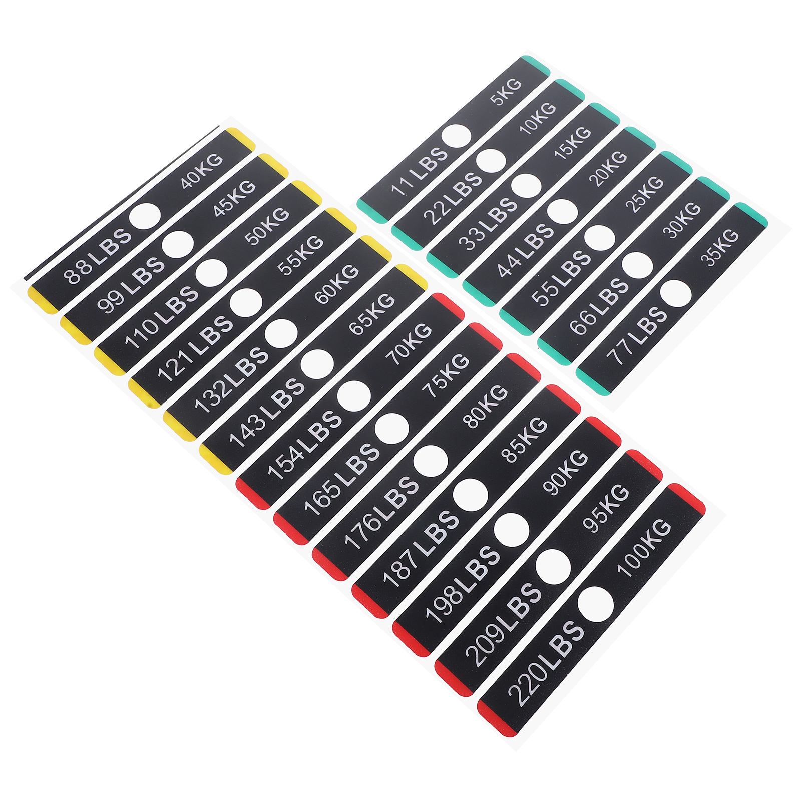 FRCOLOR Weight Label Valve Funnel Winch Sticker Labels Sign Compatible ...