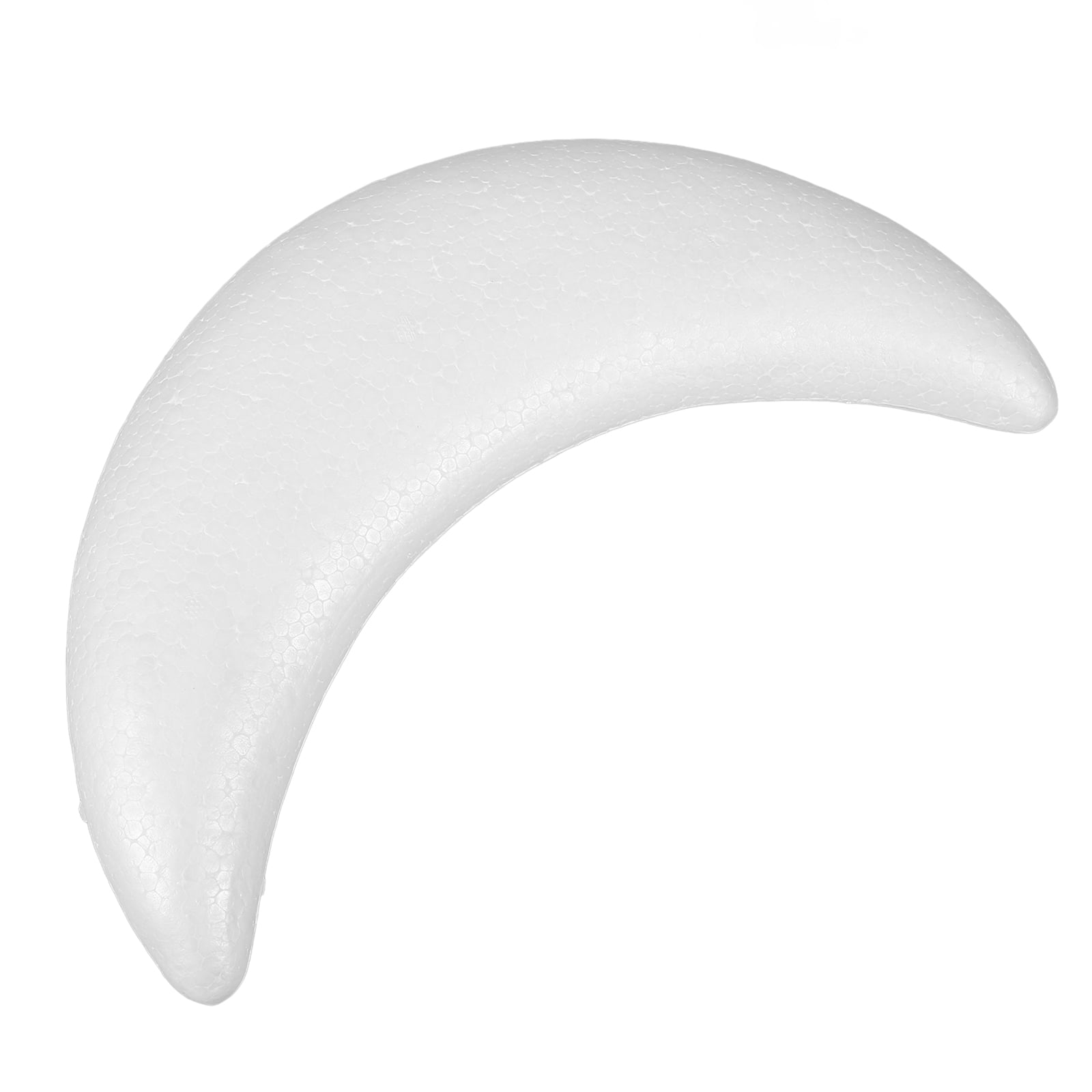 FRCOLOR White Foam Moon Shape Diy Moon Shaped Foam Ball Eid Mubarak ...