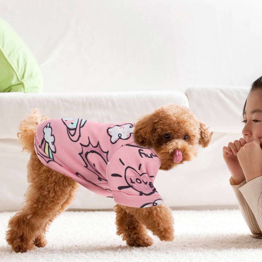 FRCOLOR Winter Clothes for Dogs Pet Coat Clothing Sweaters Cat Costumes ...