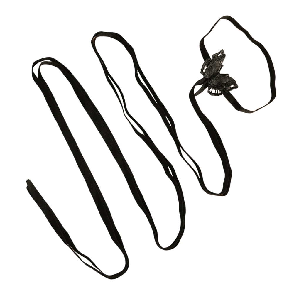 KAKOWELY Bride Leg Band Black Elastic Band 1Set Stretchable Weddings ...