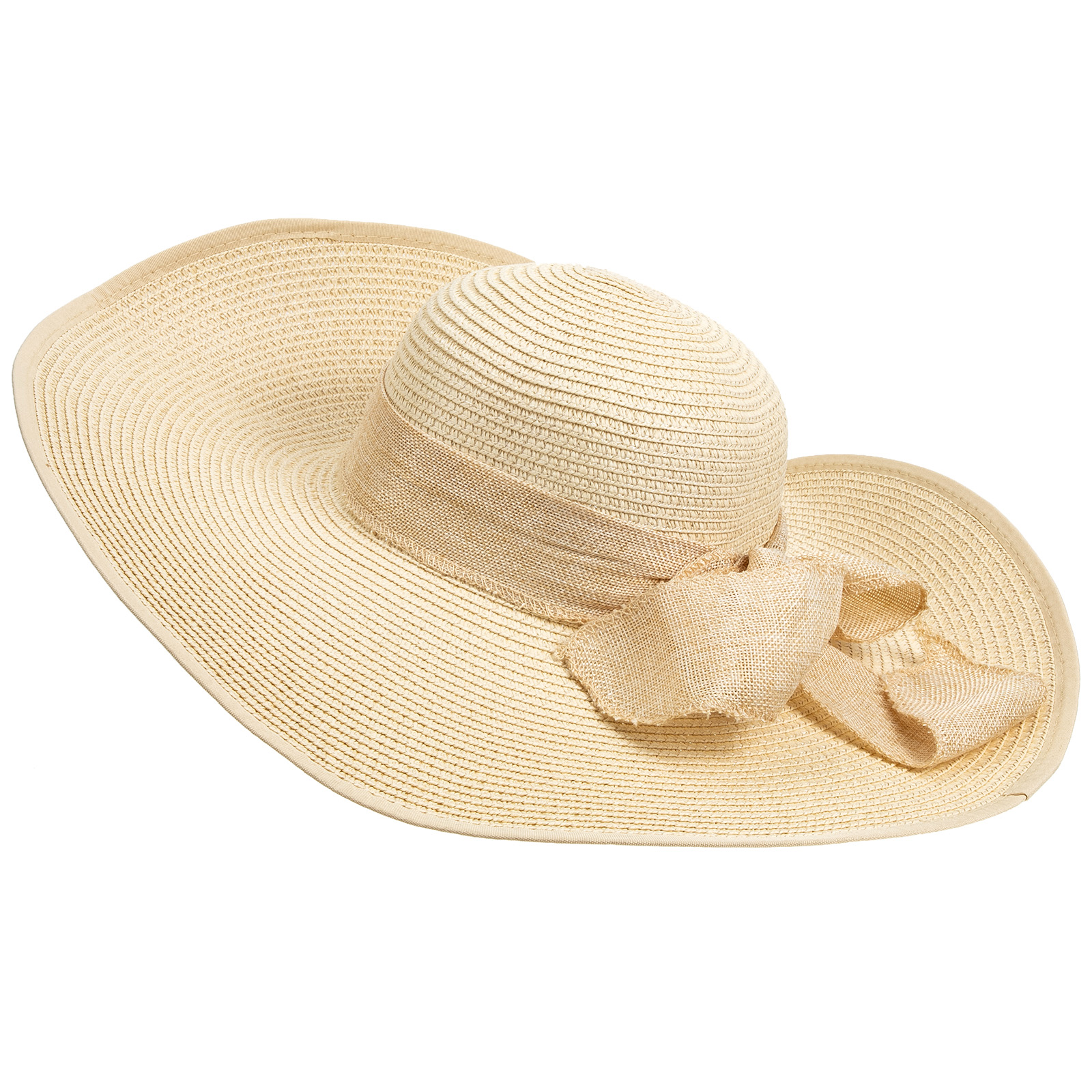 FRCOLOR Women Sun Shade Hat Wide Brim Sun Hat Summer Vacation Beach Hat ...