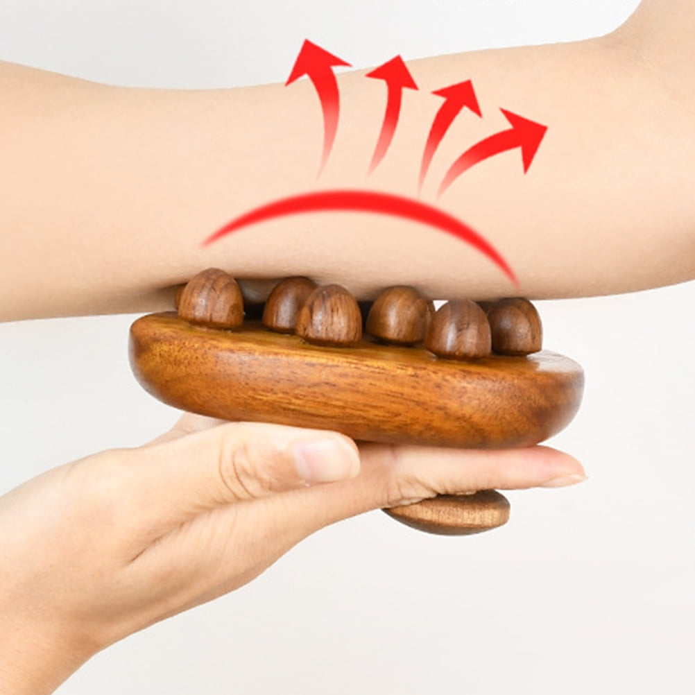 FRCOLOR Wood Body Massager Manual Acupoint Massager Portable Massaging ...
