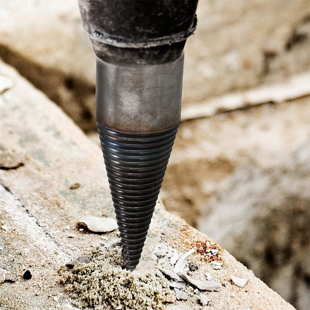 FRCOLOR Wood Chopping Bit Firewood Drill Log Splitting Heavy Duty ...