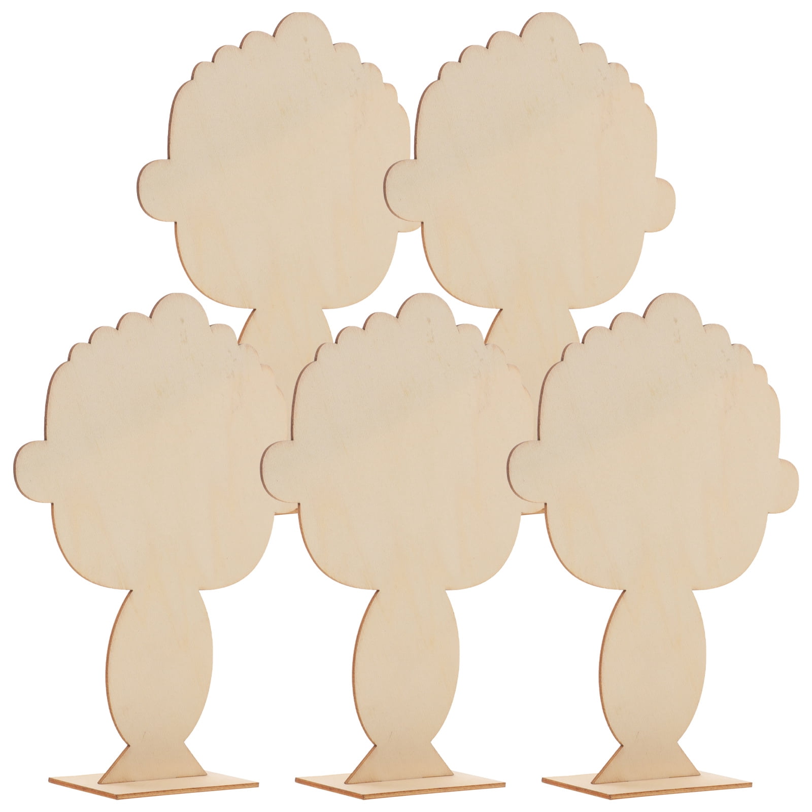 FRCOLOR Wooden Clay Crafting Board for Pottery and Decoration Beige ...