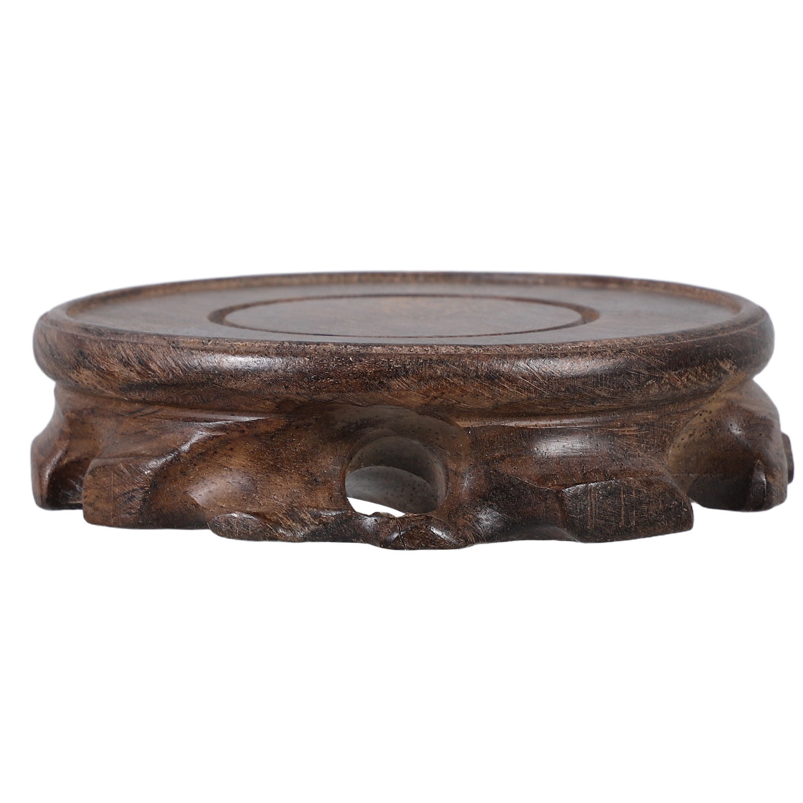 FRCOLOR Wooden Display Stand For Flower Pot Teapot Vase Bonsai And Fish ...