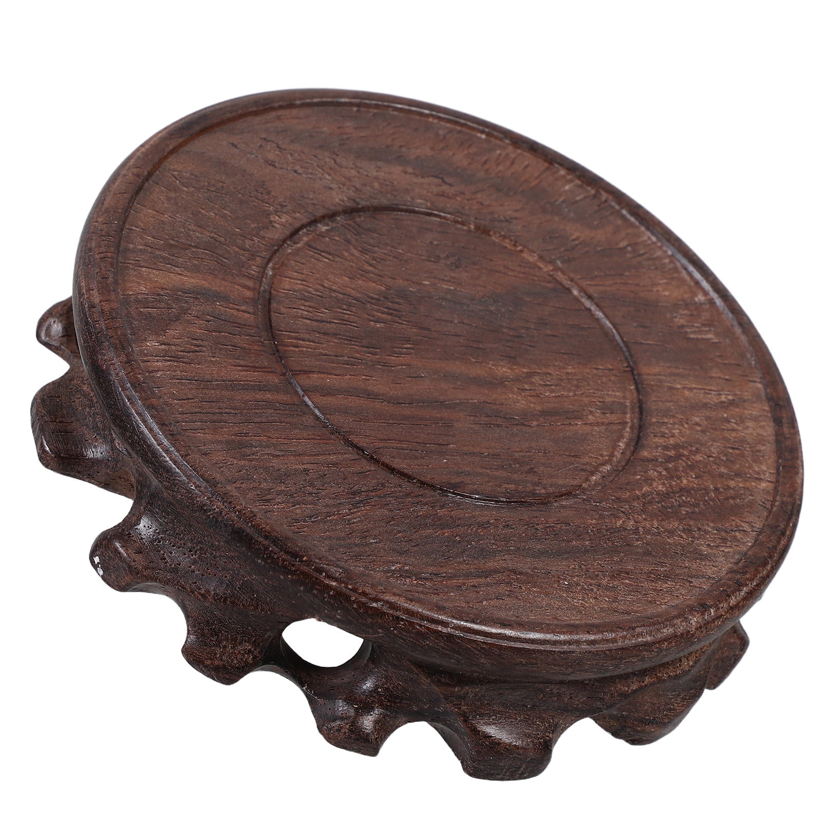 FRCOLOR Wooden Display Stand For Flower Pot Teapot Vase Bonsai And Fish ...