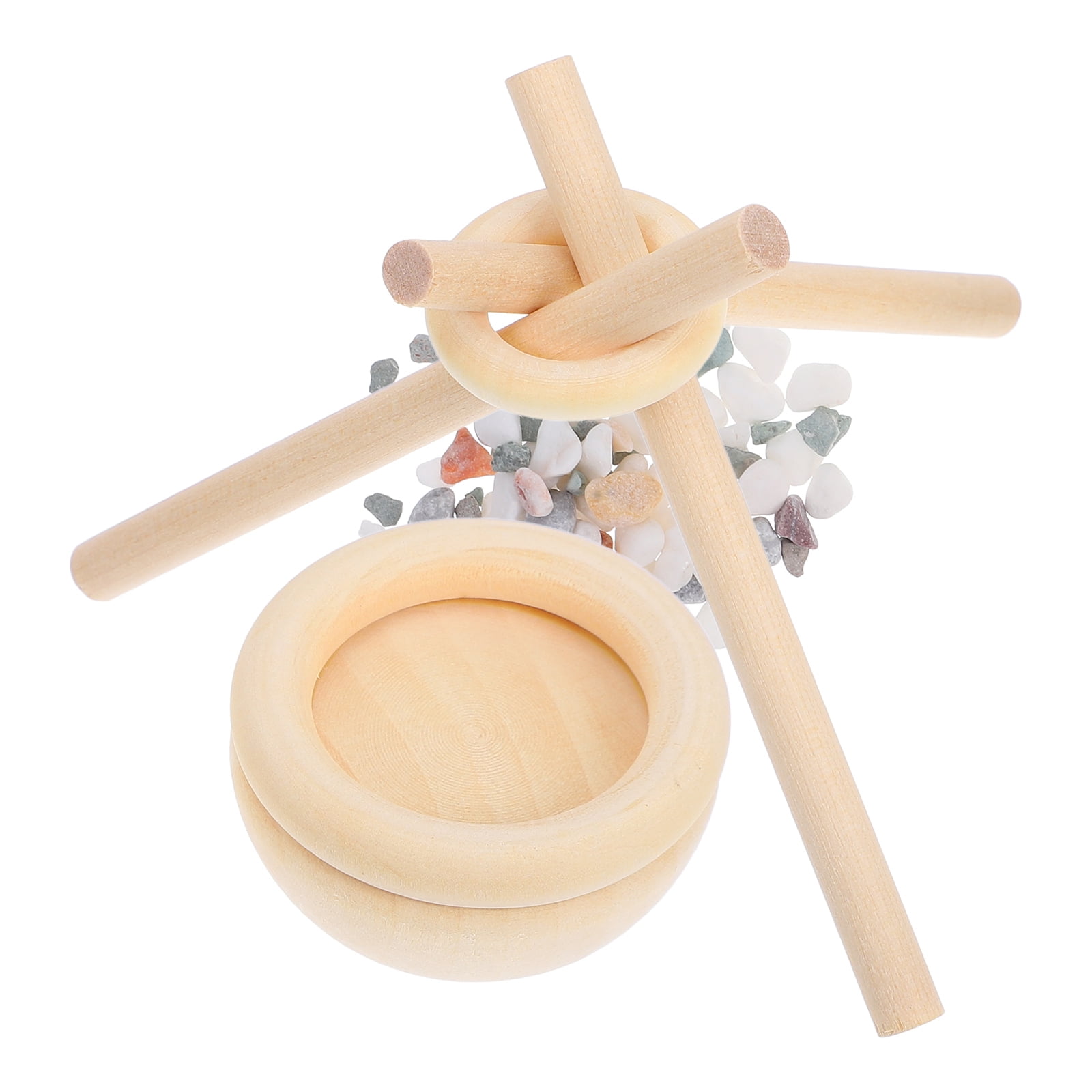 FRCOLOR Wooden Essential Oil Diffuser DIY Stand Wood Diffuser Simplify ...