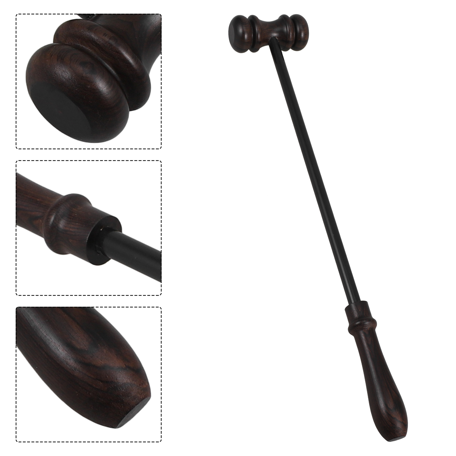 FRCOLOR Wooden Gavel for Judge 1 Piece Costume Accessory for Lawyers ...