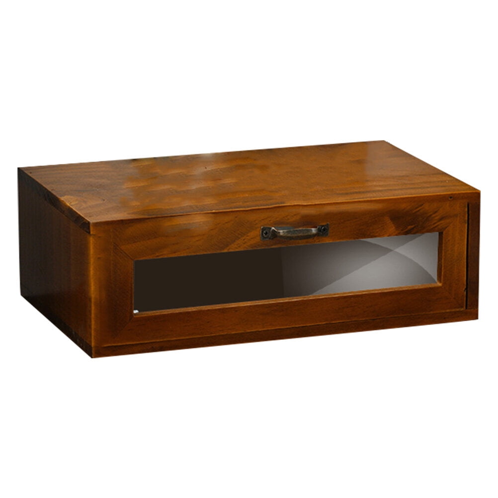 FRCOLOR Wooden Laptop Lift Stand Monitor Stand Riser with Storage ...