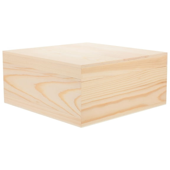 Small Wooden Storage Box