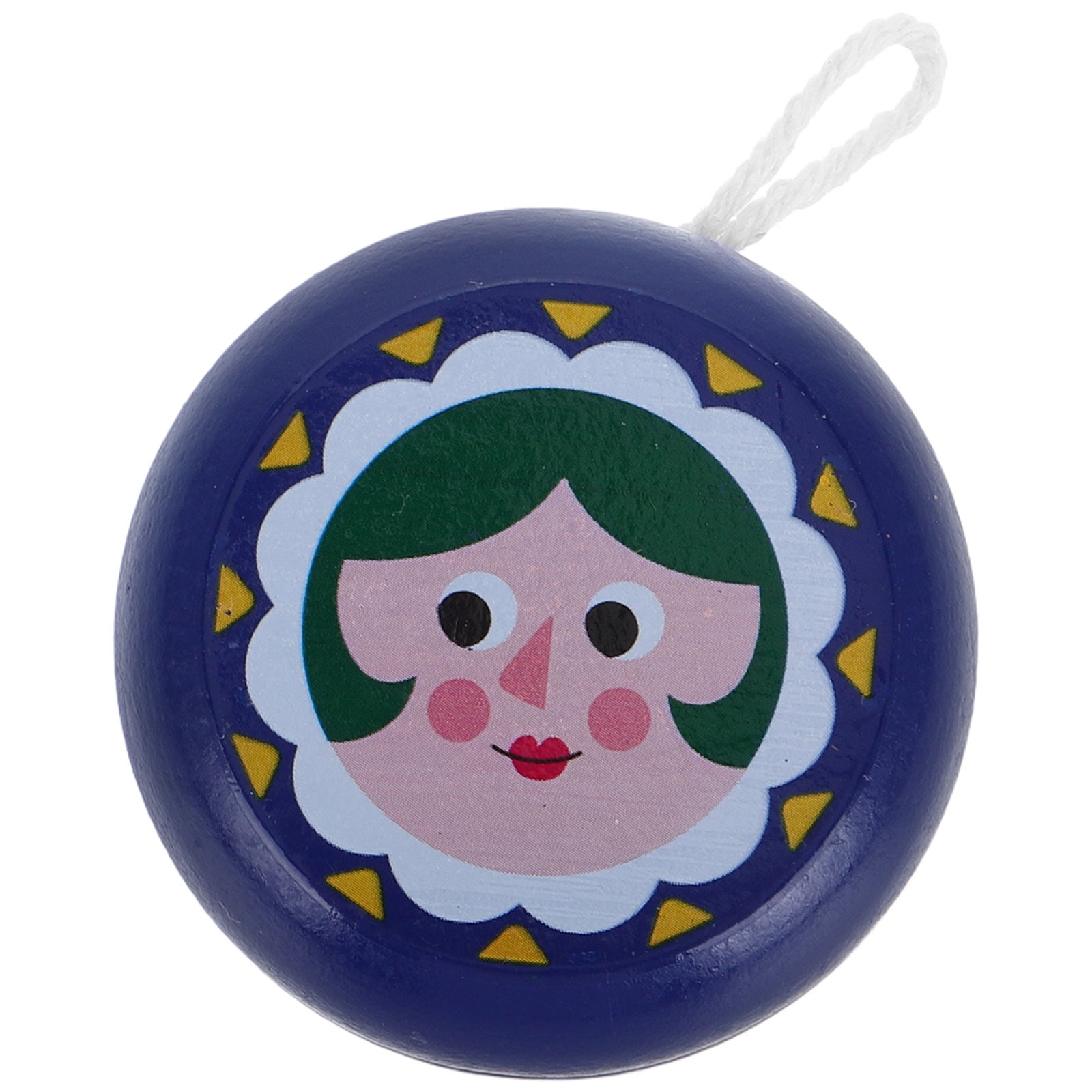 FRCOLOR Wooden Yoyo Bulk Paint Diy Small Yoyos Toy Wooden Yoyo For Kids ...