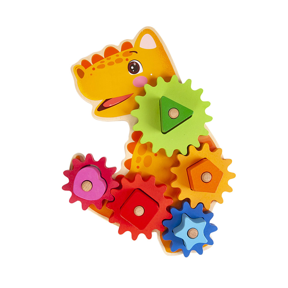 Wood Stacking Toy for Kids Playing with Bright Design Easy to Grab and ...