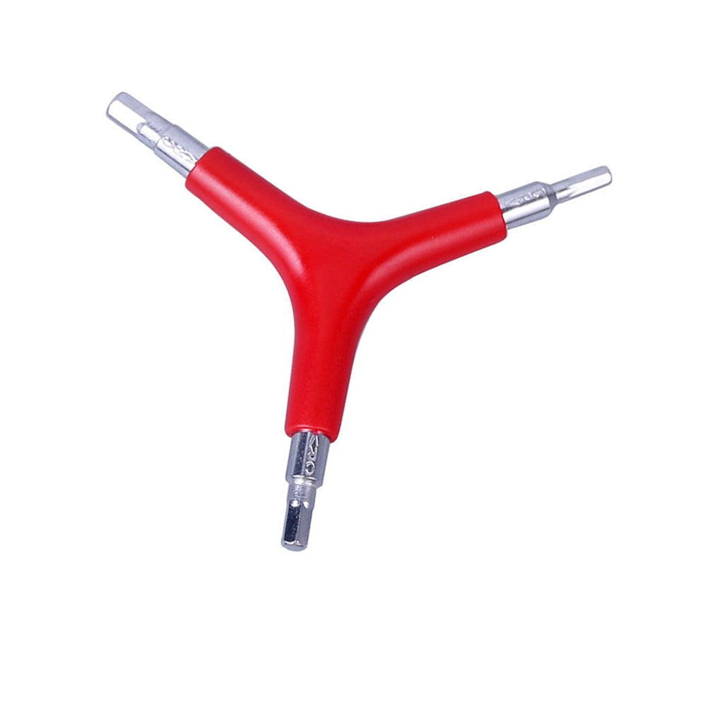 FRCOLOR Y type wrench Bike 3 Way Y Handle Socket Trigeminal Wrench 4mm ...