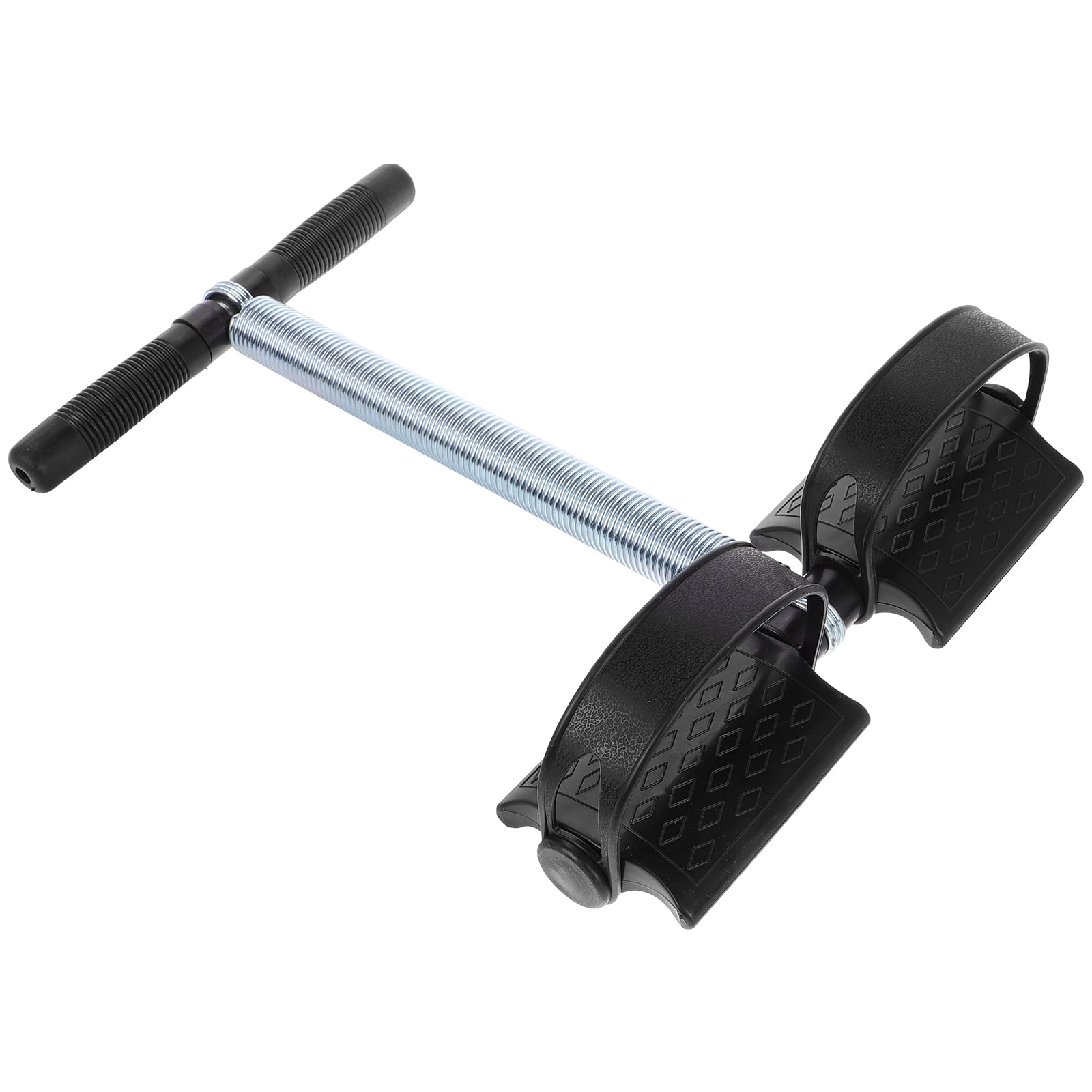 FRCOLOR Yoga Pedal Puller Rope Ab Workout Resistance Band Exercise Bike Foldable Fitness Black ...