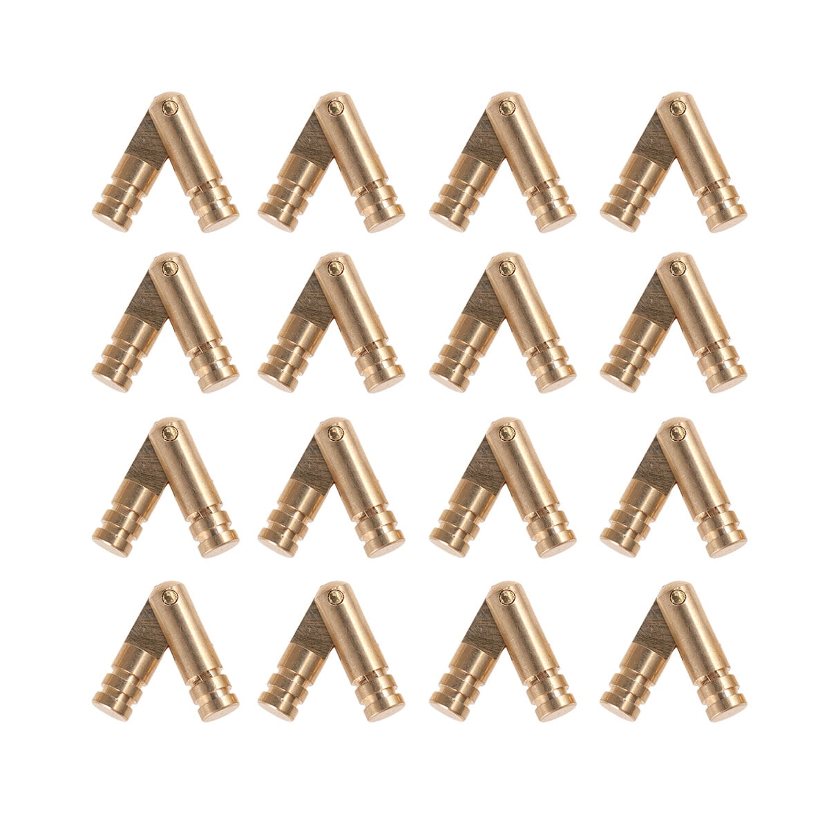 PAMINGONO Spring Loaded Hinge Metal 50Pcs 1.2x0.2x0.2in - Walmart.com