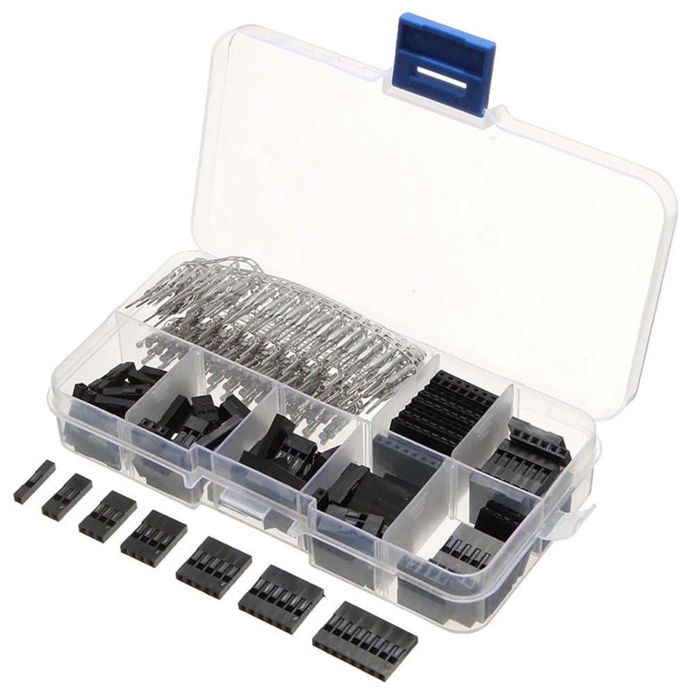 Unbranded 310 PCS 2.54mm Male Female Jumper Wire Pin Connector Housing ...