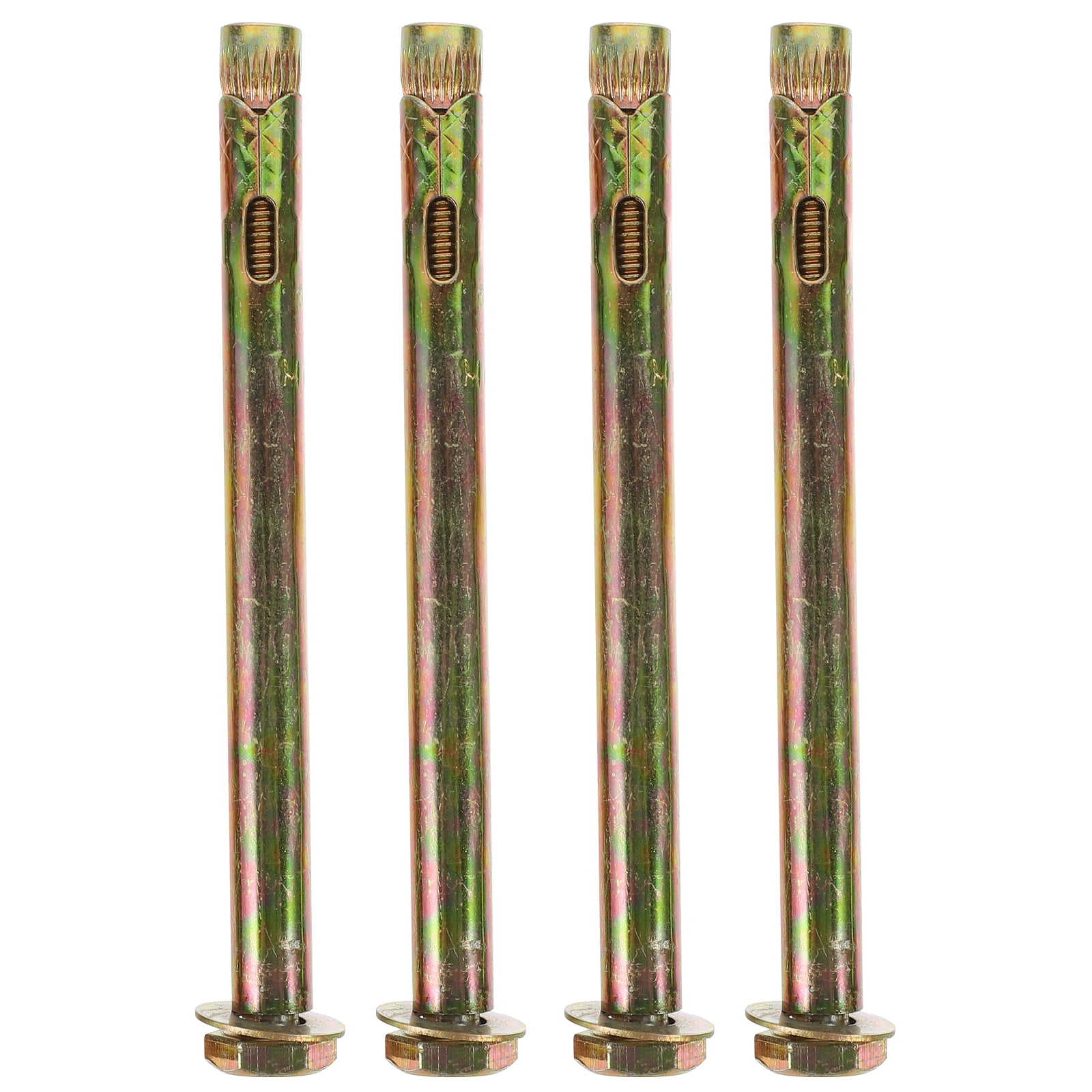 FRCOLOR knurled anchors 4pcs Knurled Anchor M12x150 Carbon Steel Solid ...