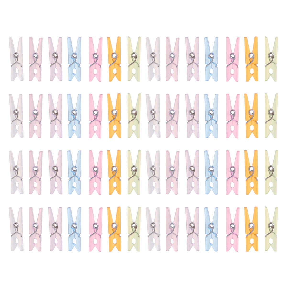 FRCOLOR mini clip Wooden Clothespins 100Pcs Photo Paper Peg Pin 2.5cm ...