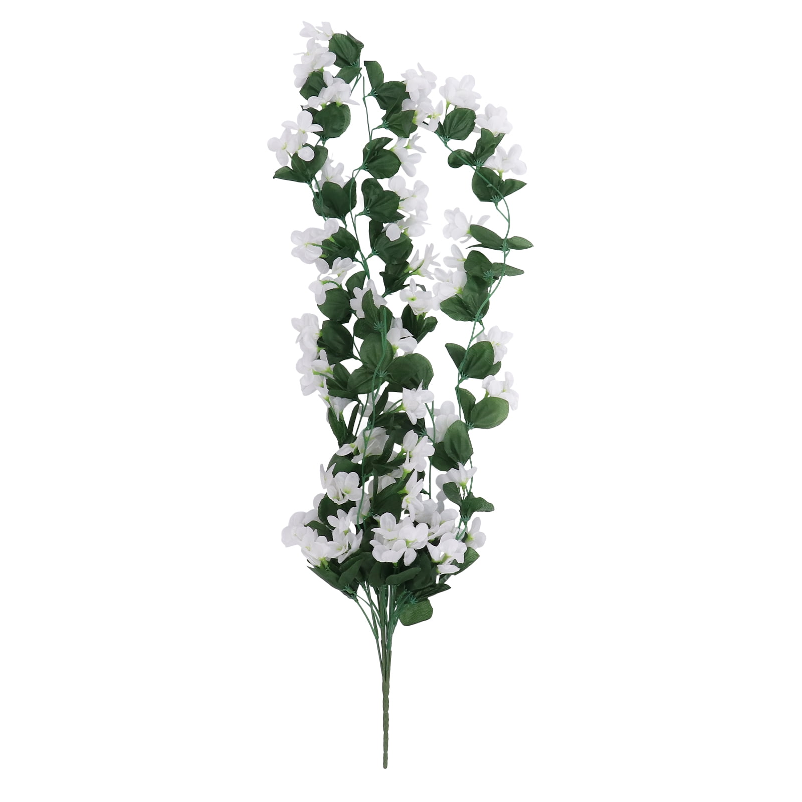 FRCOLOR silk flowers Artificial Flowers Violet Flowers Vine Garland ...