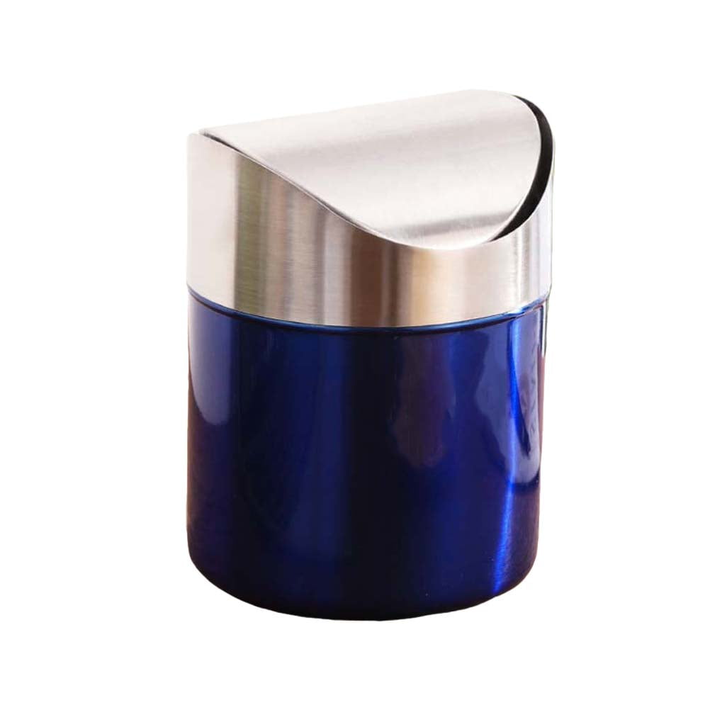 FRCOLOR trash can Desktop Trash Can Desk Organizer Garbage Storage Bin ...