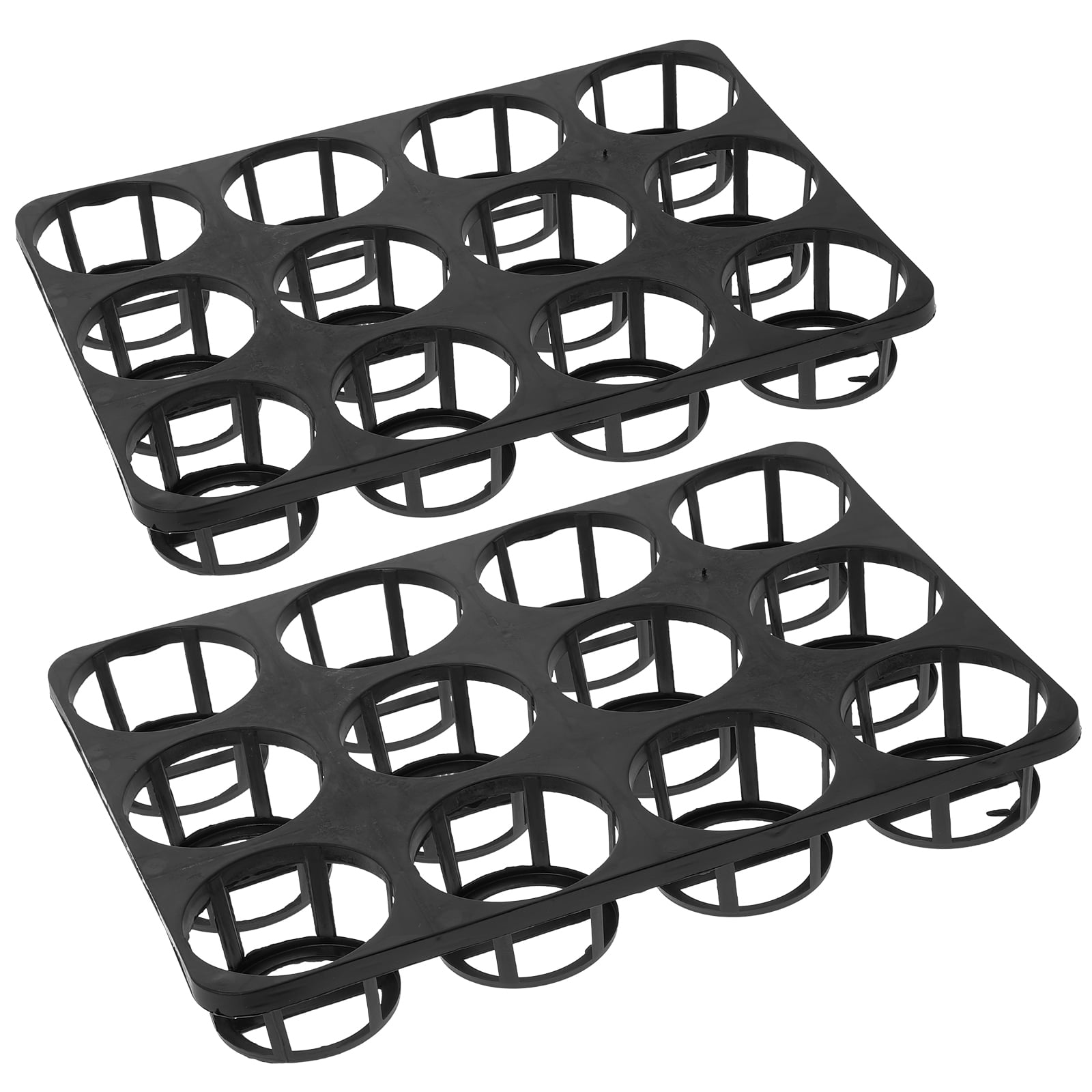 FRCOLOR tray 2pcs Starter Tray 12 Cells Grow Trays Gardening ...