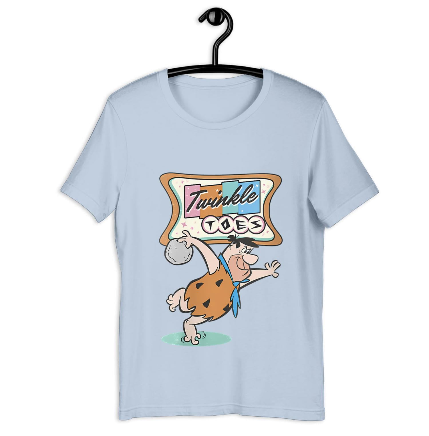 FRED ®TWINKLE TOES® Bowling FLINTSTONES T-Shirt HANNA BARBERA TEE ...