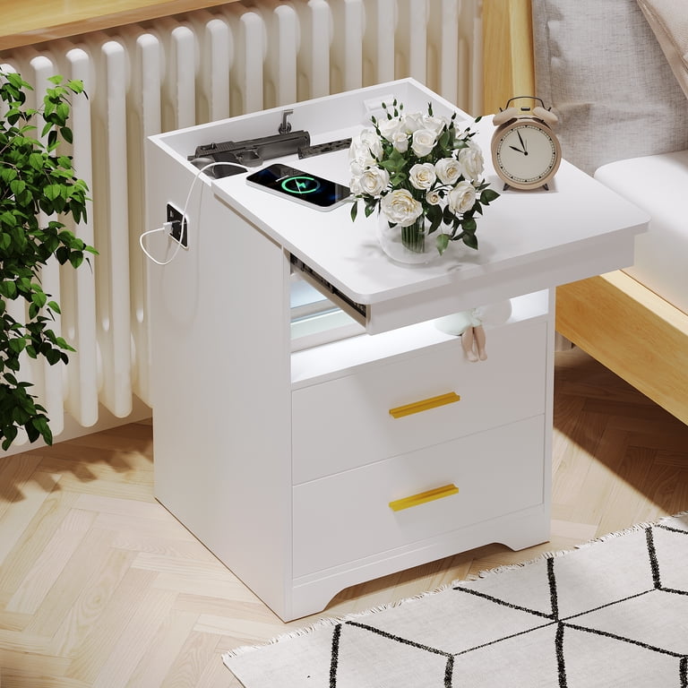 Nightstands With Hidden Storage