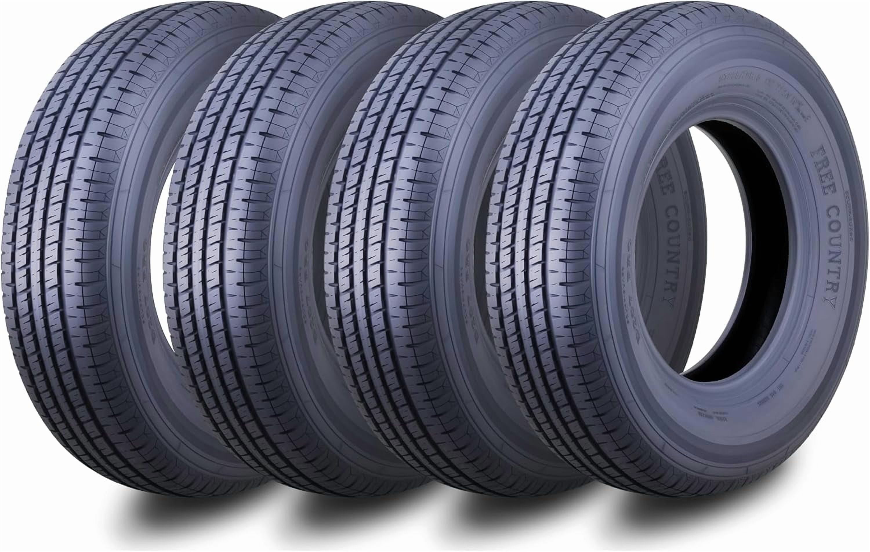 Free Country New PremiumST225/75R15 10 Ply Load Range E Trailer Radial ...