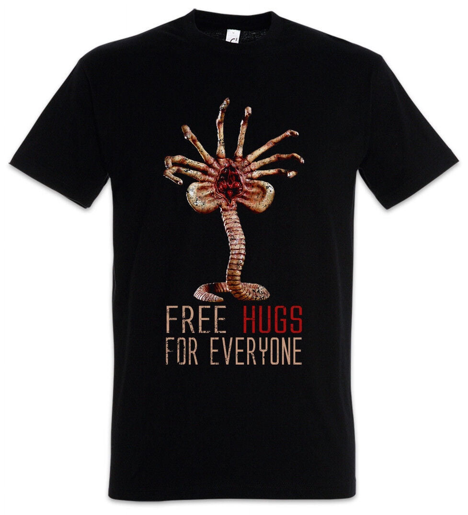 FREE HUGS FOR EVERYONE T-SHIRT Facehugger Promethues Weyland Ripley Fun ...