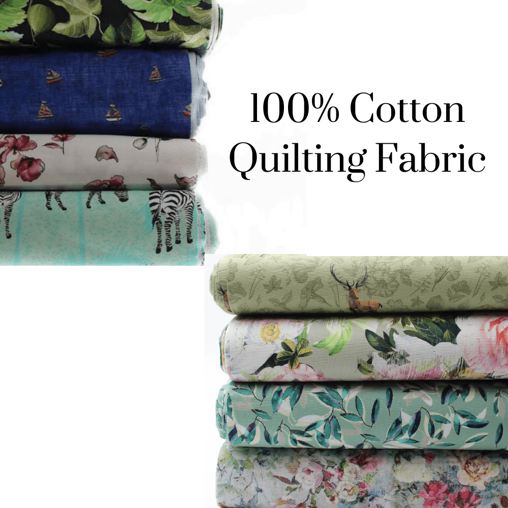 FREE SHIPPING!!! 100% Cotton Quilting Prints Fabric for DIY Projects by ...